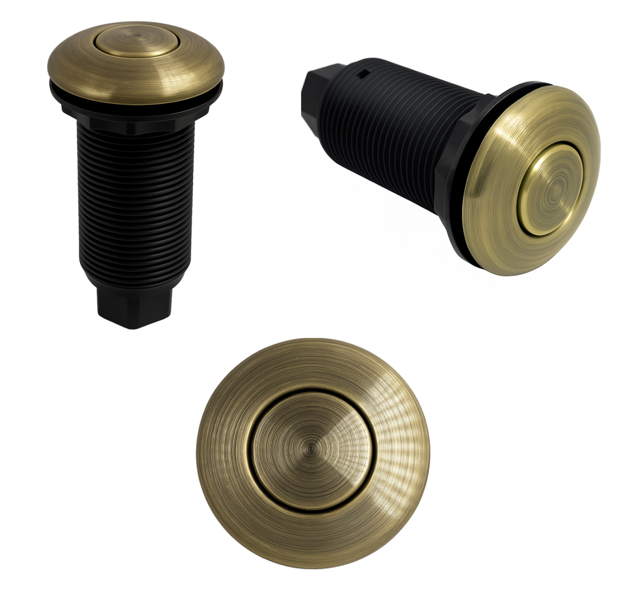 Air Switch Push Button for Waste Disposers (Coloured)